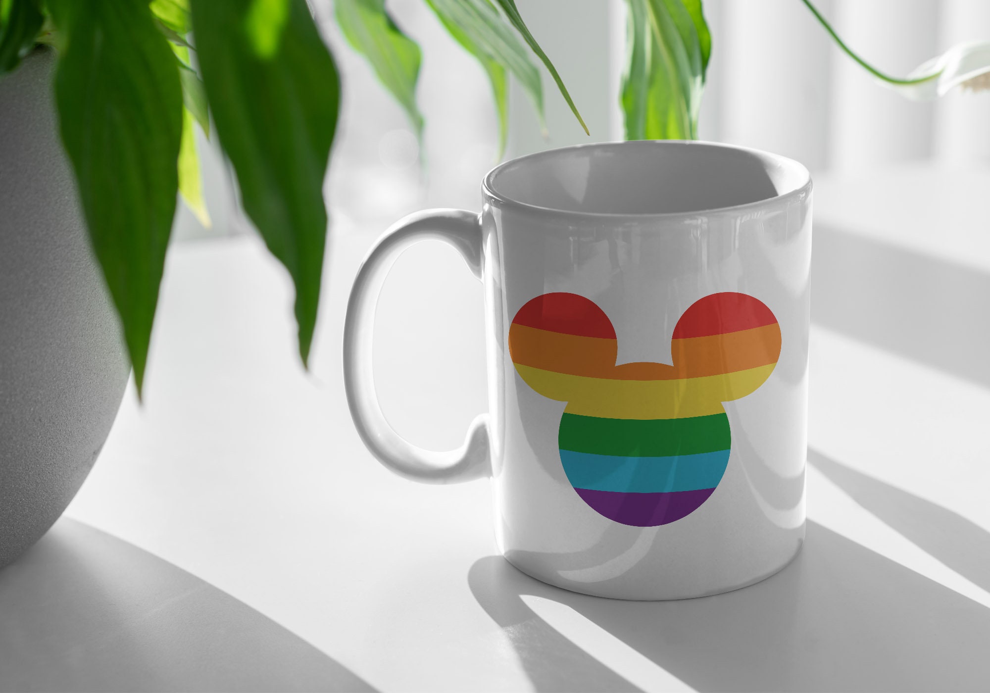 Mouse Head // LGBTQ+ Pride // Digital File Download // Svg Png Eps Pdf ...