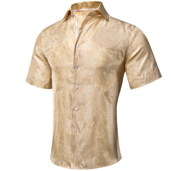 Champagne Mens Dress Shirt - Etsy