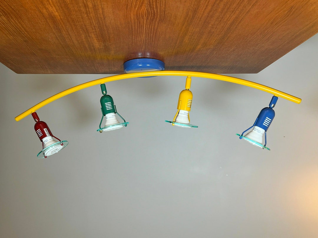 1990s Vintage Memphis-style Multicolored Suspended Ceiling - Etsy