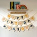 Happy Birthday Bunting Reusable Birthday Decor Felt Birthday Bunting ...