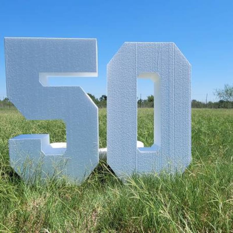 Foam Letters and Numbers - Etsy