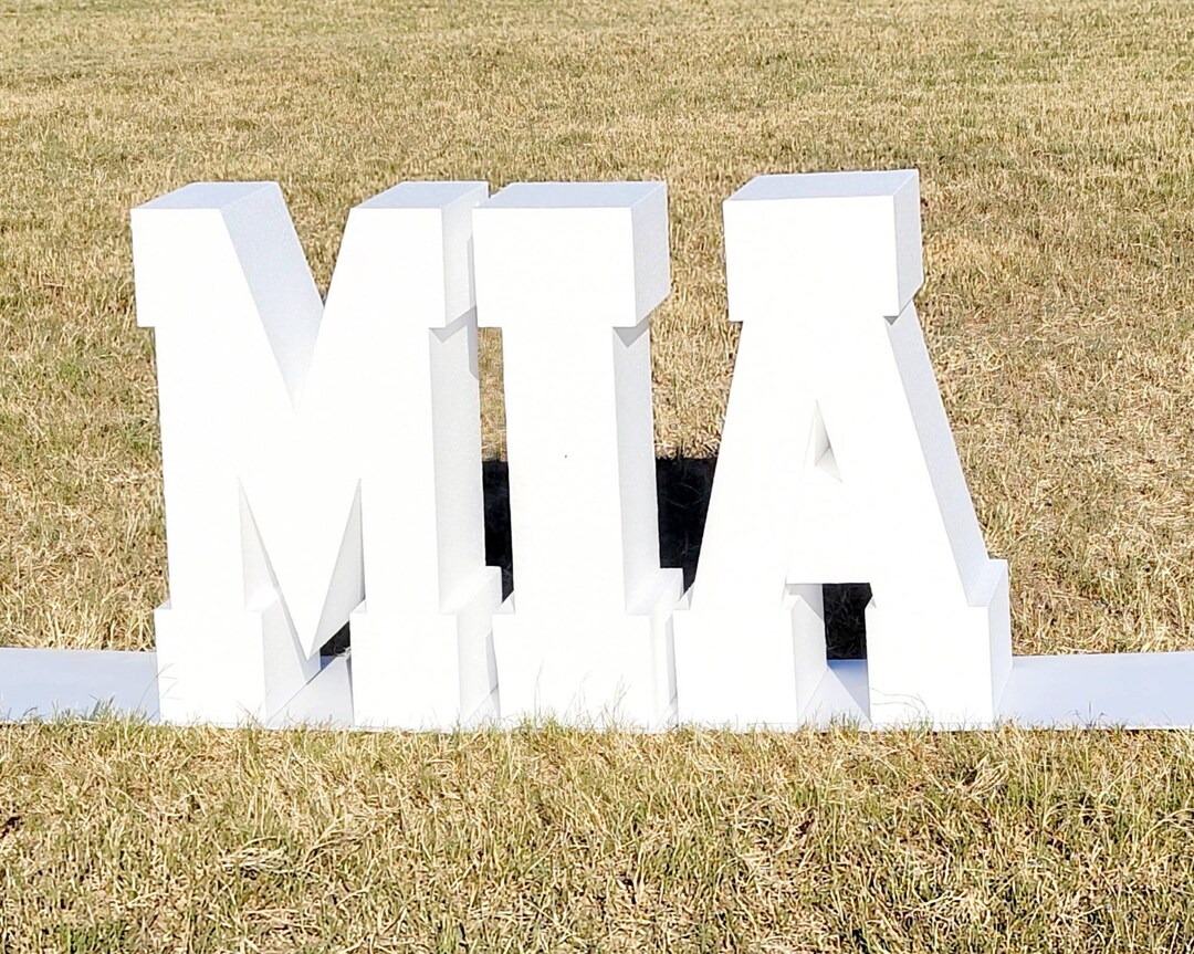 Giant Foam Letters,any 3 Letter Listing, Free Shipping, Perfect for ...