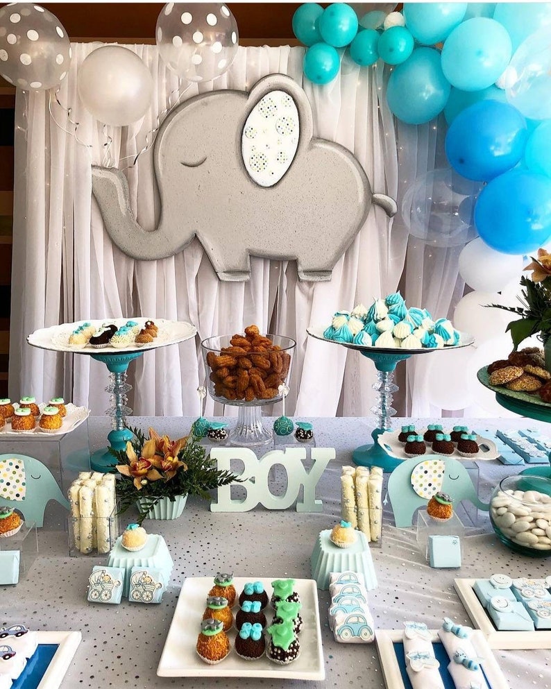 3D Large Styrofoam Elephant Table Base Elephant Backdropand | Etsy