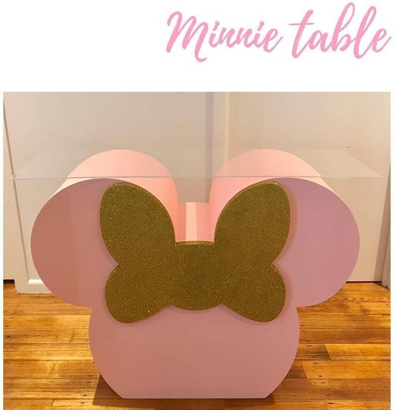 Huge Mickey or Minnie Mouse Birthday Party Foam Sign Table - Etsy