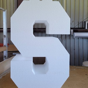 Foam Dollar Sign 30in Tall. Bling Bling Party, Table Base,free Standing ...