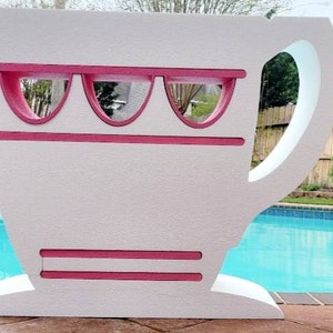 Foam Custom Made Tea Cups and Saucer. Perfect for Tea Parties,table ...