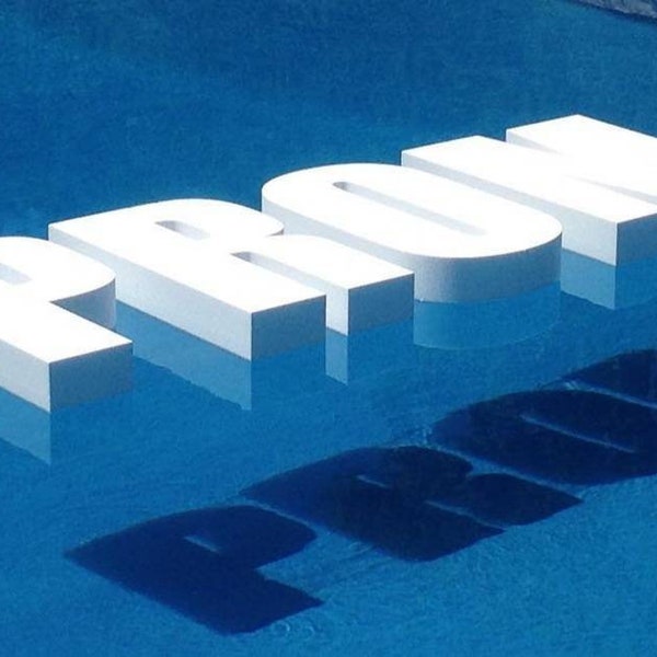 Floating Pool Letters - Etsy