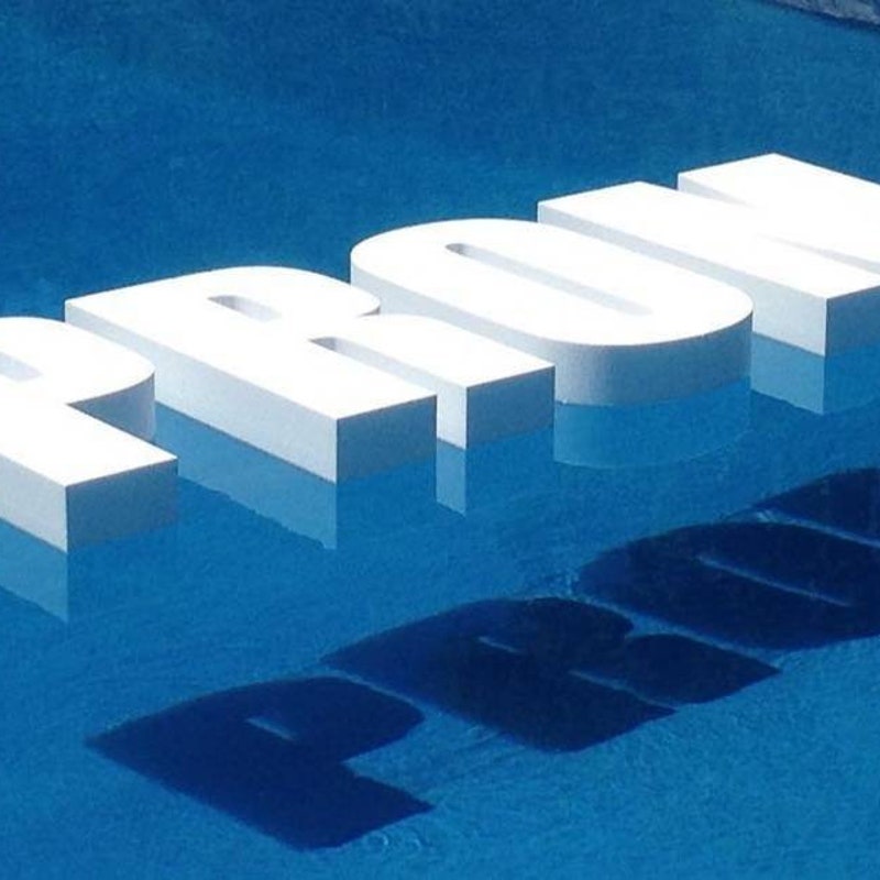 Pool Floating Letters - Etsy