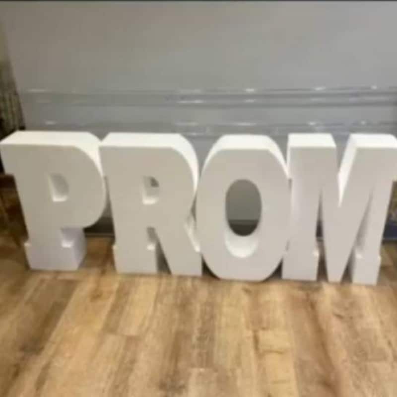 Giant Letters - Etsy