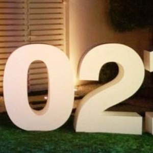 New Year Party Numbers, All 4 Numbers 2025 Included in Price. or Any 4 ...