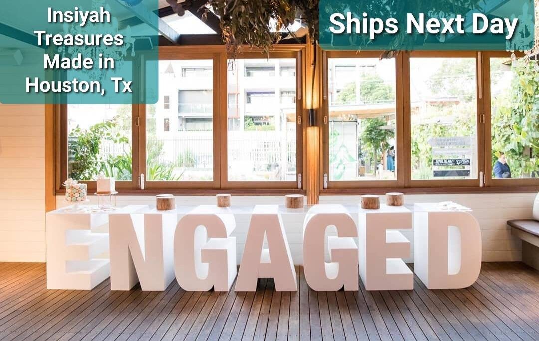 Large Foam Letter Engaged Table Base Price for All 7 Letter Free ...