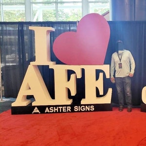 Custom Made Foam Business Logo or Business Name. - Etsy