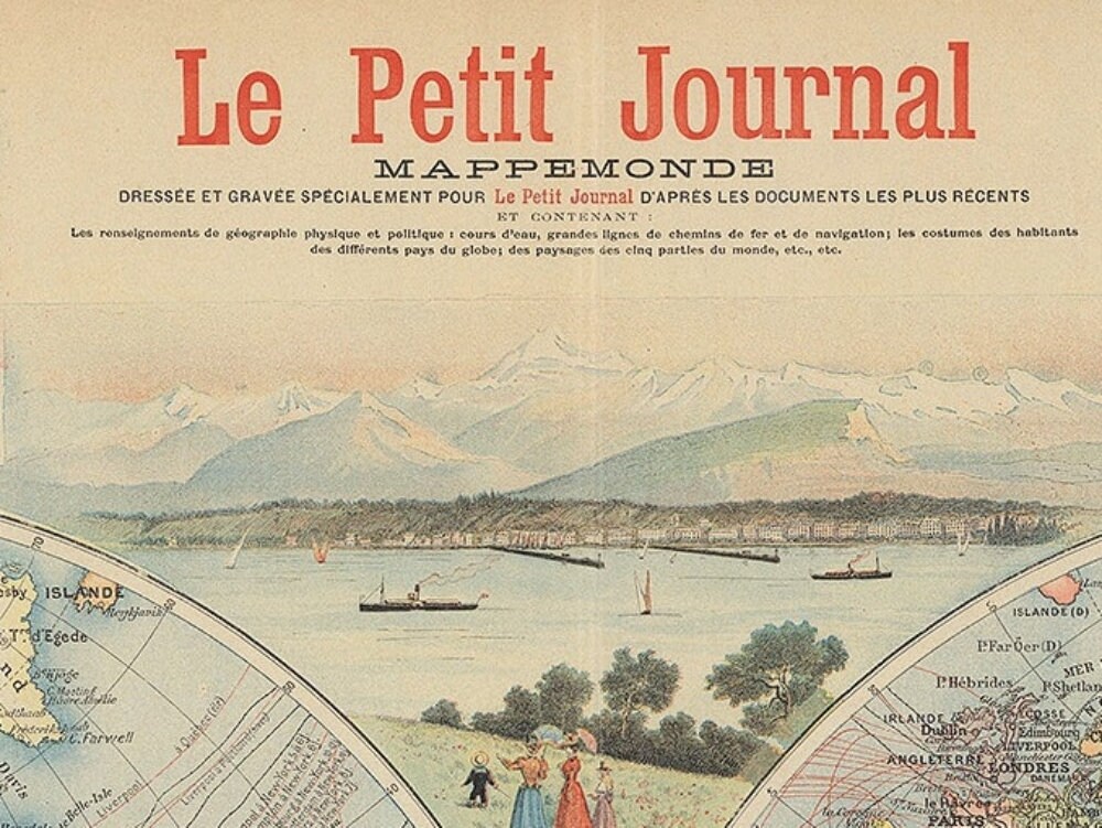 Beautiful Vintage Map of the World 1900 Old Map Print - Etsy