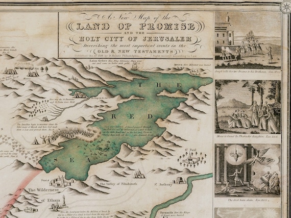 Holy Land World Map