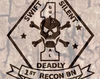 Usmc 1st Recon Svg - Etsy