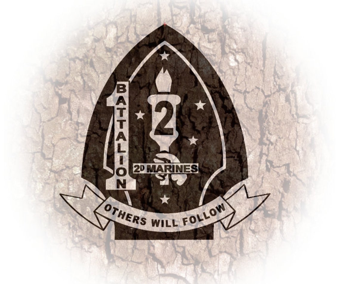 1st Battalion 2nd Marines Emblem Digital File SVG | Etsy