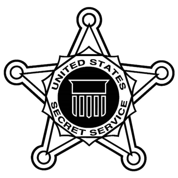 Secret Service Badge - Etsy