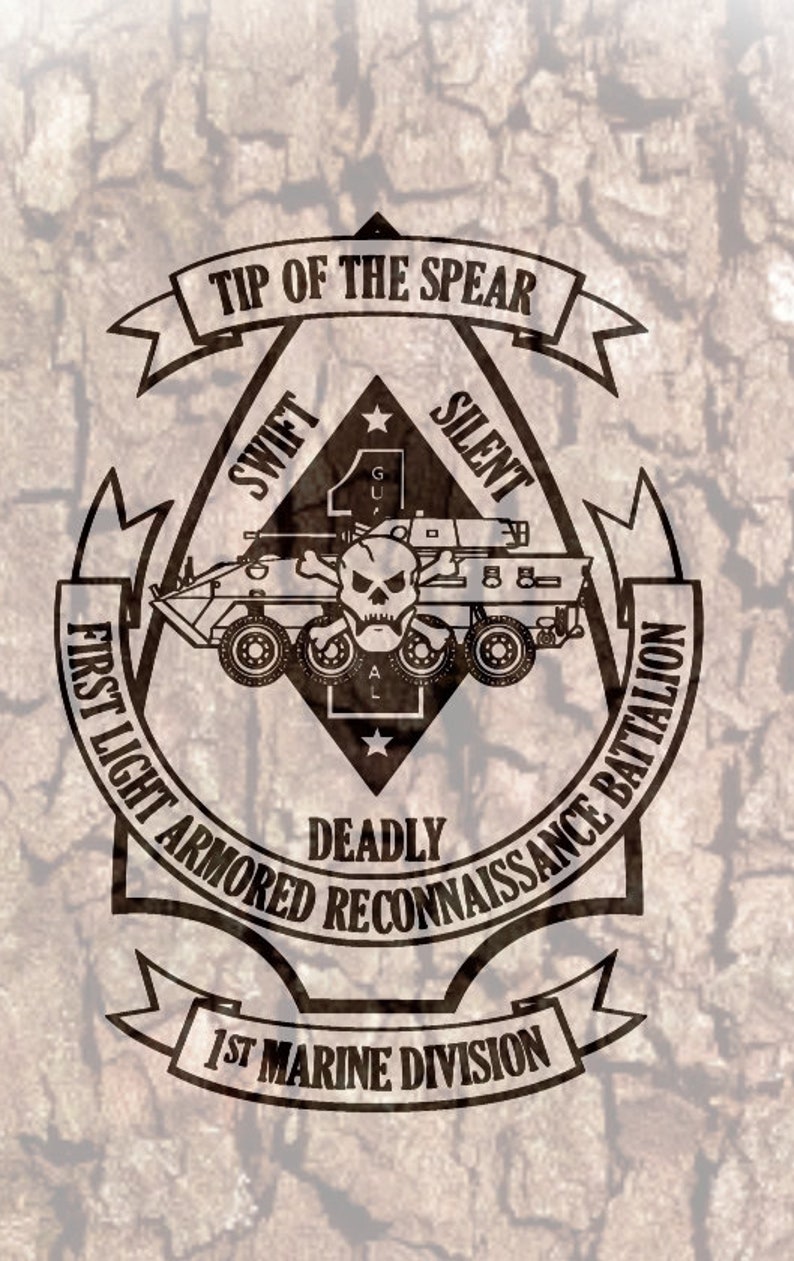 1st Light Armored Reconnaissance Battalion First LAR Logo | Etsy