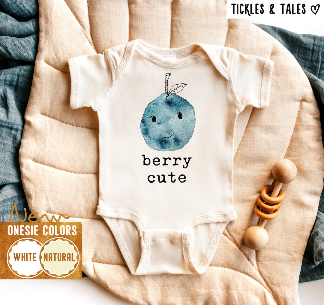 Berry Cute ONESIES® Brand - Blueberry Baby Bodysuit - Fruit Baby Onesie ...