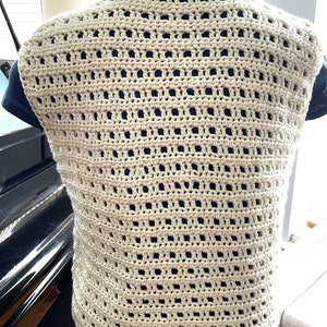 Summer Vest -- Crochet Pattern - Etsy