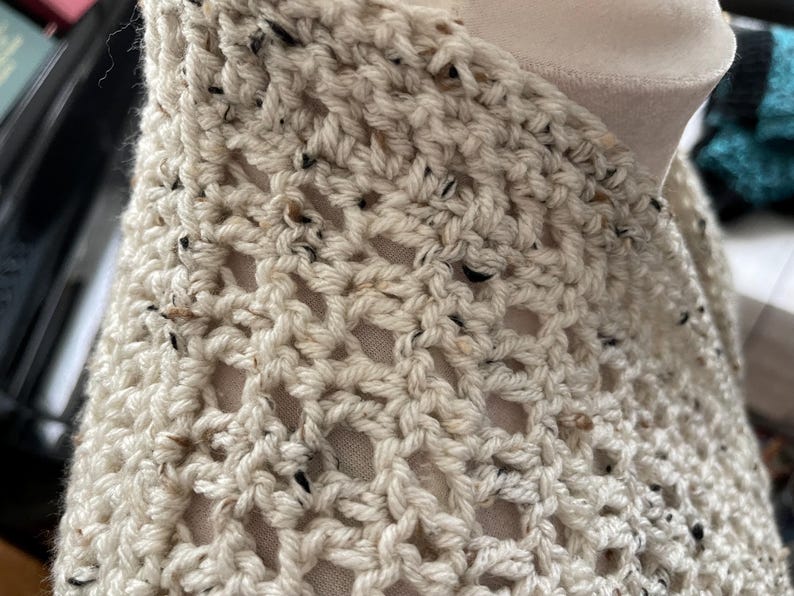 Open Weave Cardi Crochet Pattern - Etsy