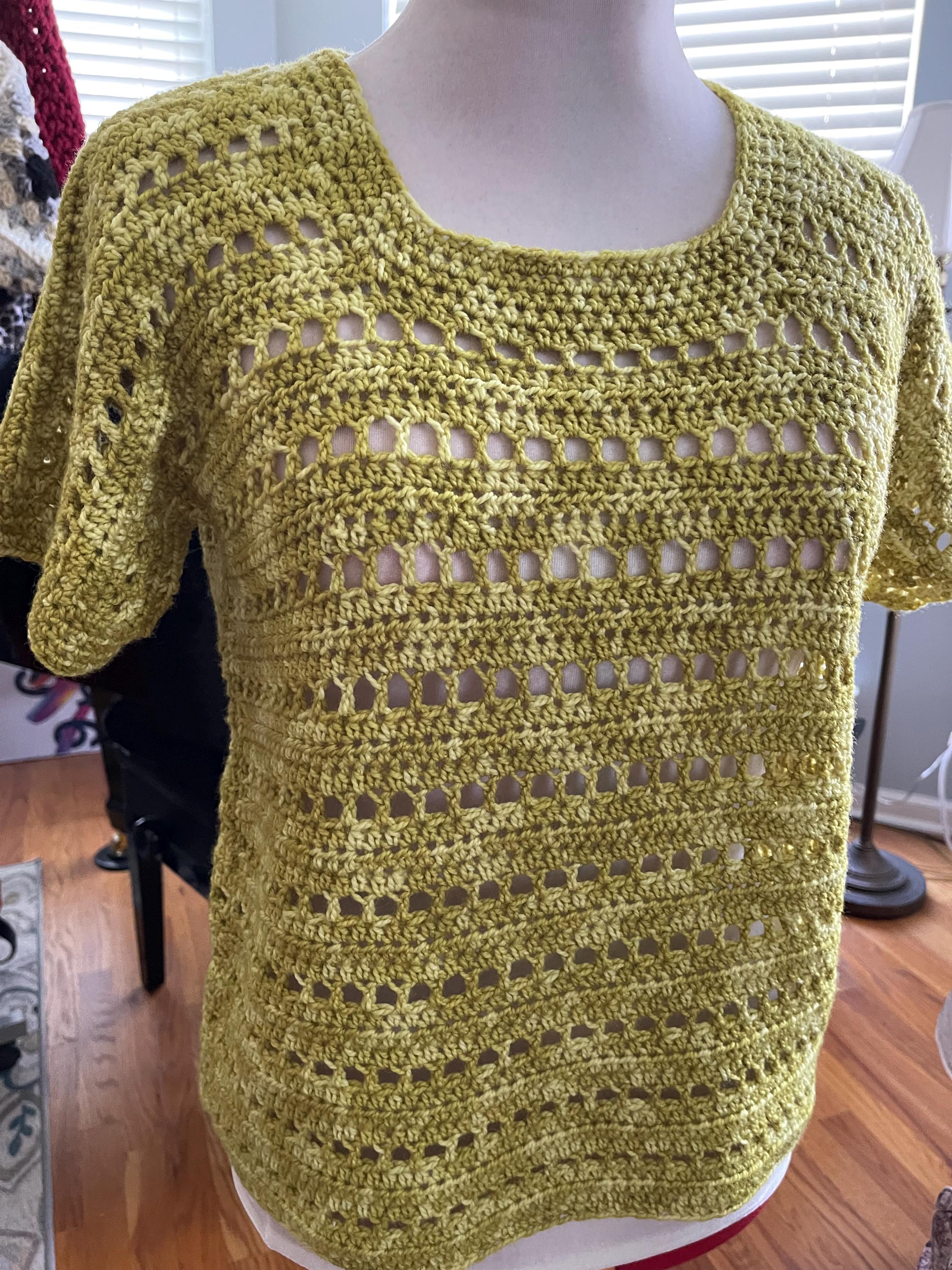 Simple Summer Top Crochet Pattern - Etsy