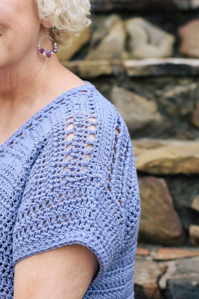 Easy Lavender & Lace Top - Etsy