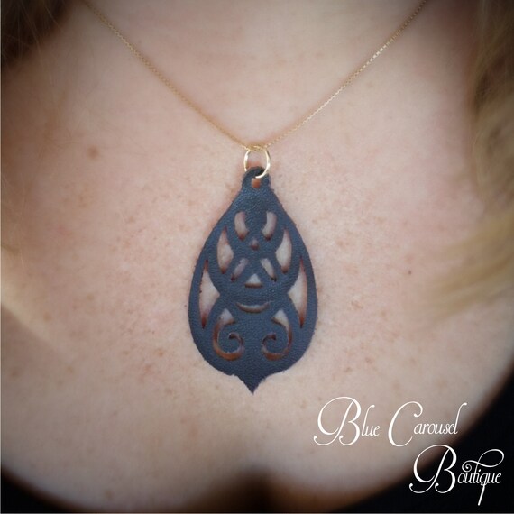 Leather Pendant Svg Png Pdf DIGITAL Vector Cut File - Etsy