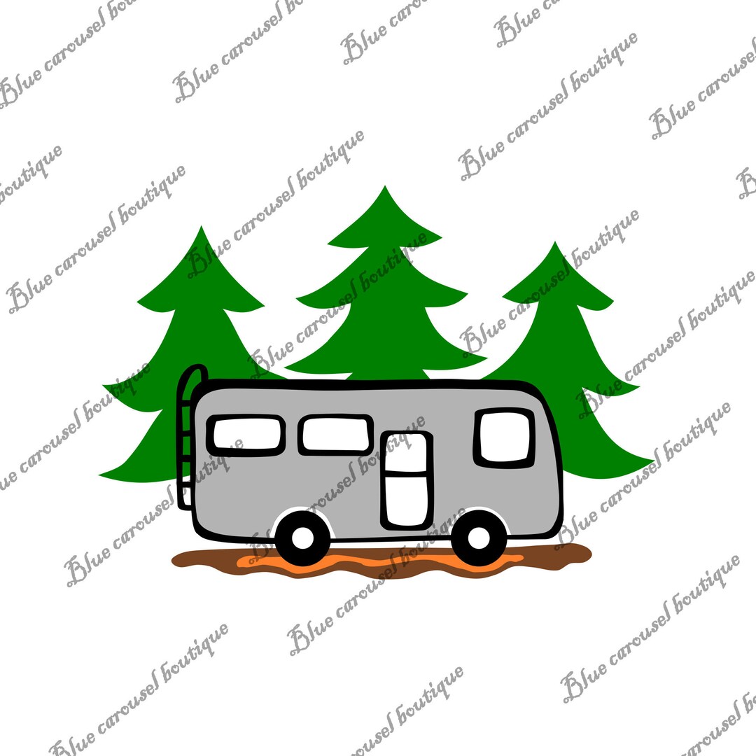 RV Camper Motorhome Svg Png Pdf Jpeg DIGITAL File for Cutting Machines ...