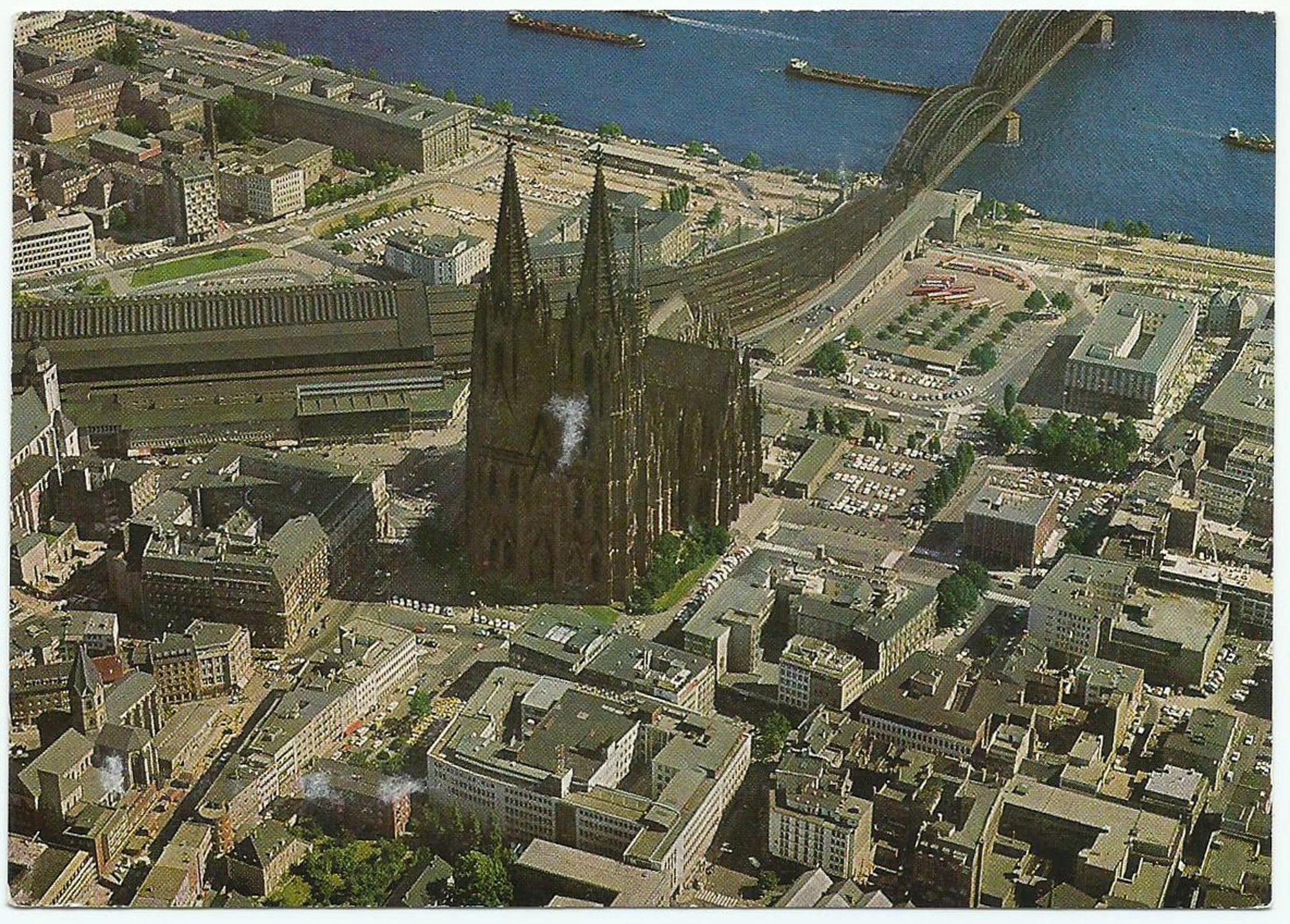 Vintage Postcard Cathedral Of Cologne