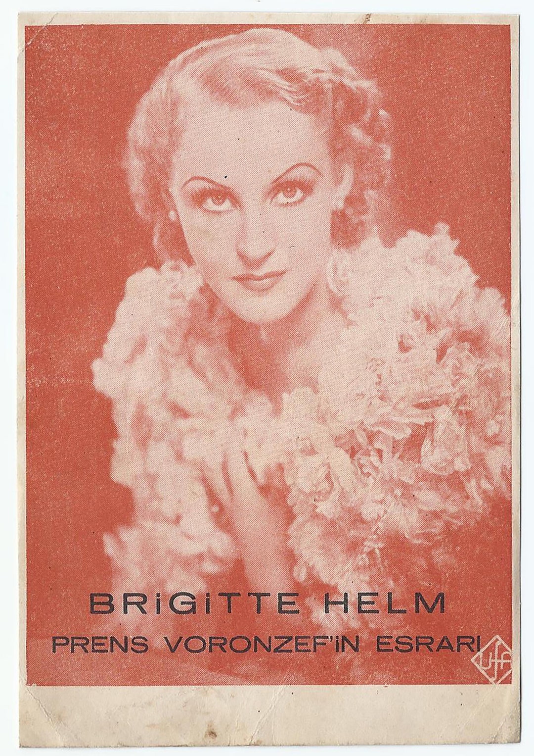 Brigitte Helm Vintage Postcard German Actress Prince - Etsy