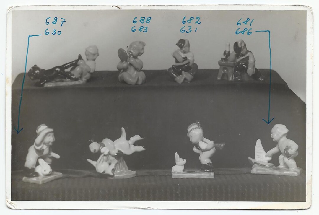 Ceramic Artworks of Komlós Brothers, 5 Vintage Photos, Budapest Hungary ...