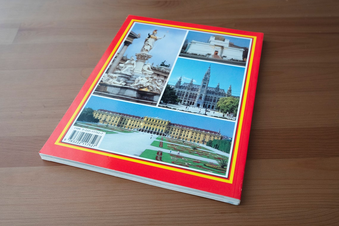 Vienna-the Golden Book, Vintage Guide Book, Bonechi Series, English ...