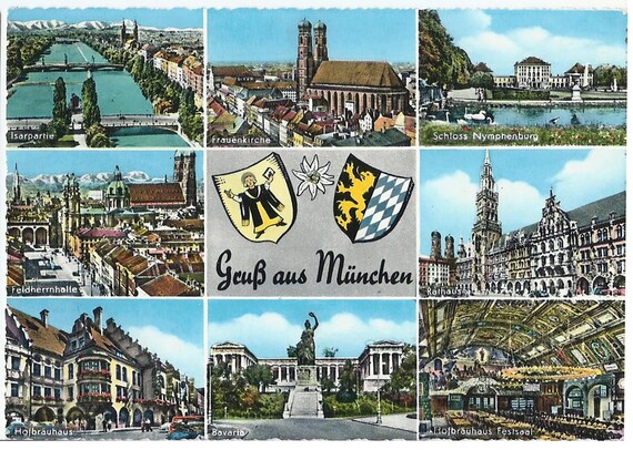 Postcard Greetings From Germany