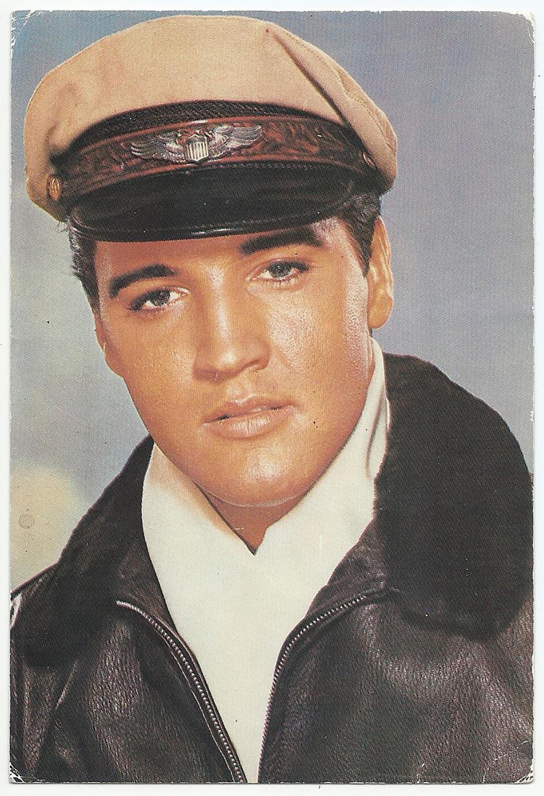Elvis Presley as a Pilot Vintage Postcard It Happened at the - Etsy