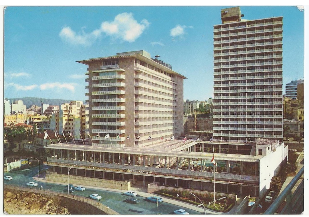 Beirut Lebanon, Vintage Postcard, Phoenician Hotel, 1970s - Etsy