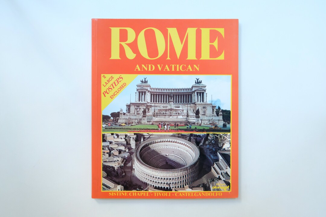 Rome and Vatican by Cinzia Valigi, Vintage Travel Book, English Edition ...