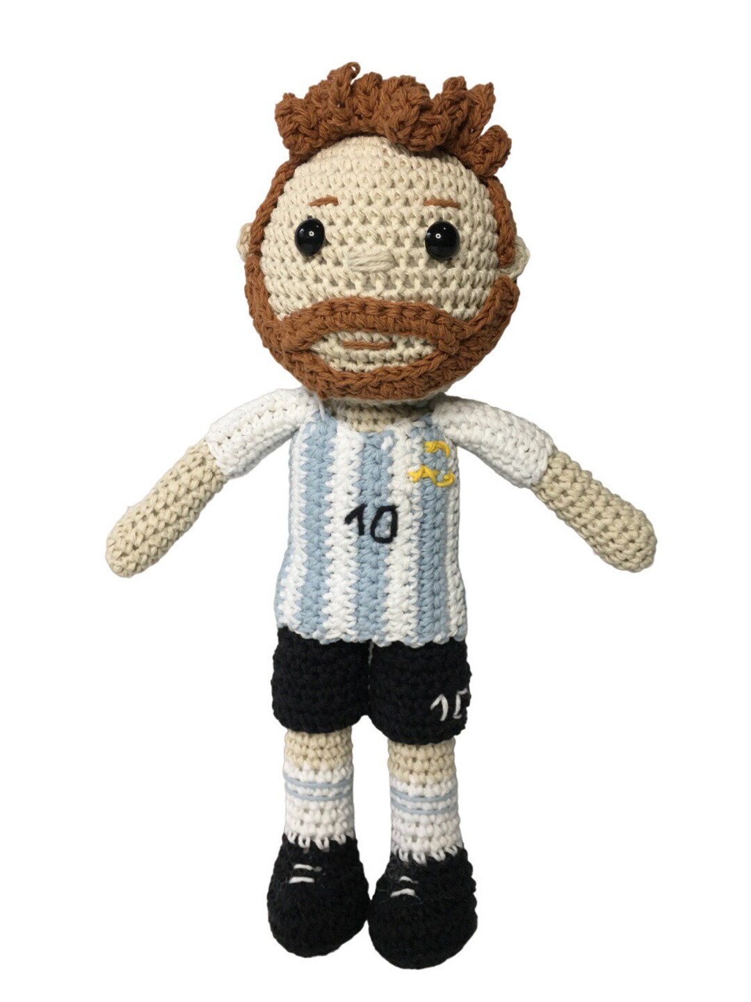 PDF Pattern to Knit an Amigurumi Doll of Lionel Messi With the ...