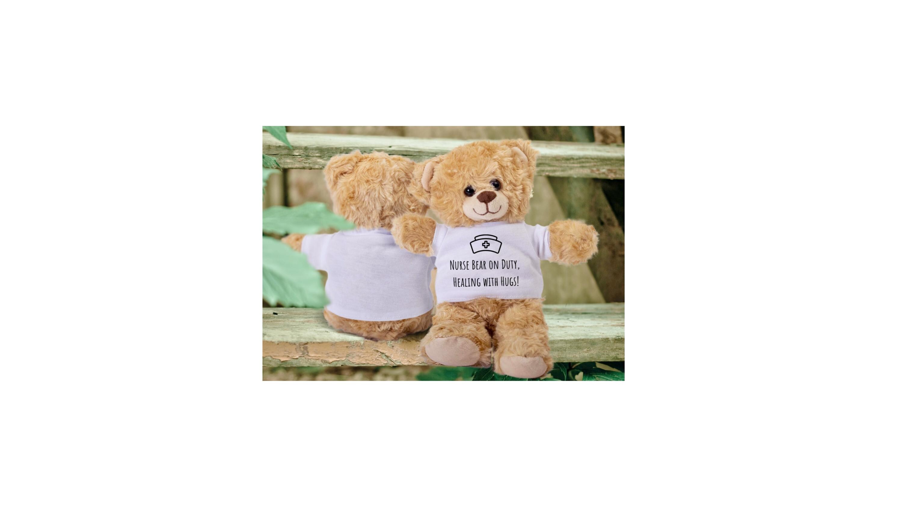 Nurse Teddy Bear | Nurse Valentine | Medical Student Gift | Medicine ...
