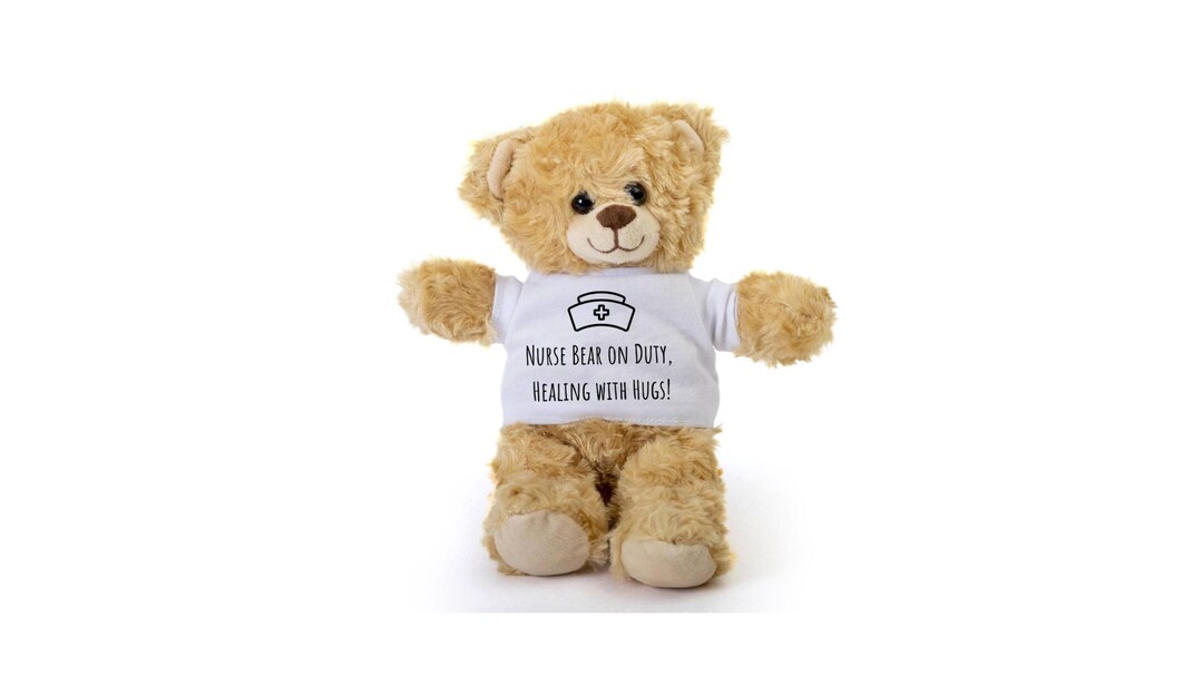 Nurse Teddy Bear | Nurse Valentine | Medical Student Gift | Medicine ...