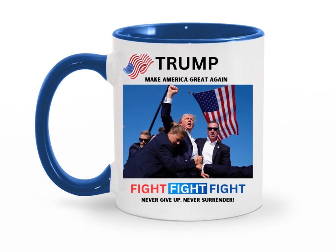 Trump Assassination Attempt 11 Oz. Coffee Mug | Patriotic Gifts | Maga ...
