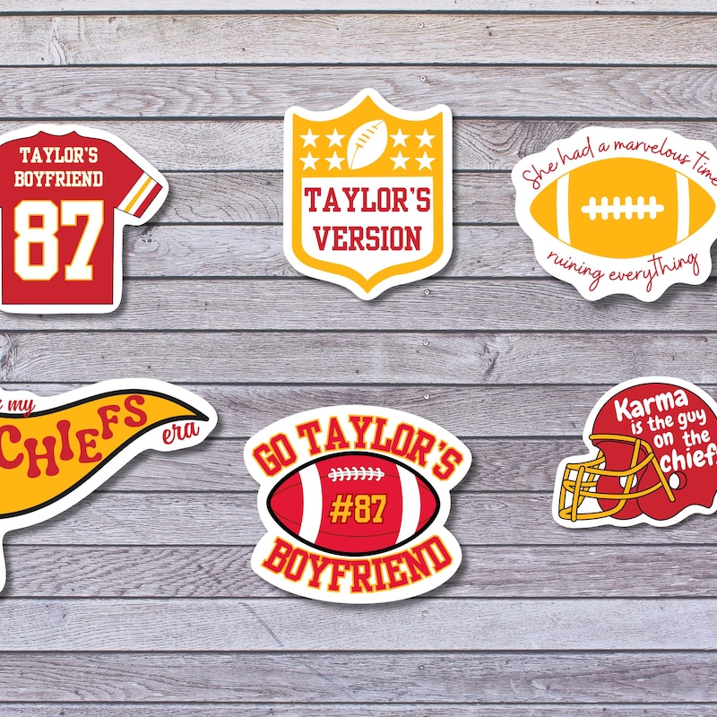 Chiefs Stickers - Etsy