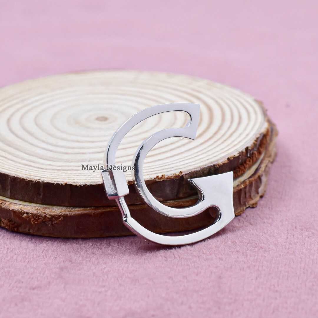 Letter Carabiner Lock, G Alphabet Carabiner Lock, Custom Letter ...