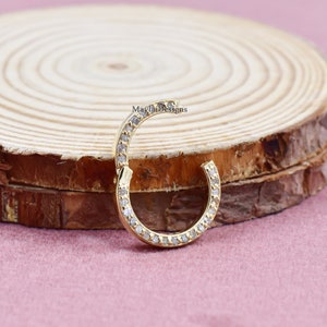 925 Silver Charms Enhancer Lock Designer Silver Lock Diamond - Etsy