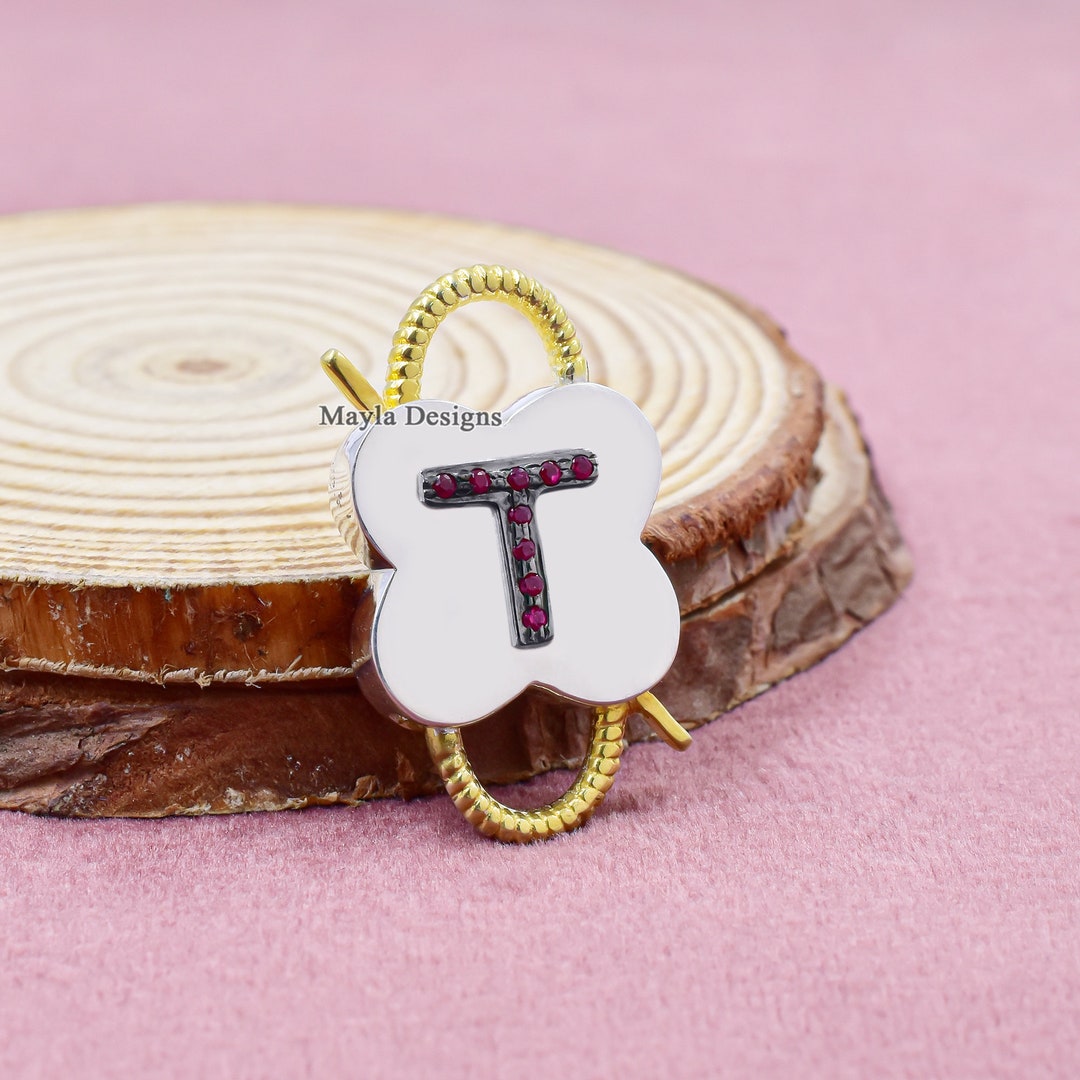 Custom Letter Padlock, Custom Letter Padlock, 14k Gold Plated Initial ...