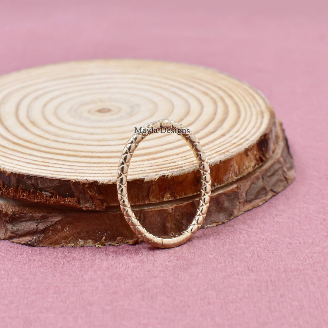 14K Yellow Gold Cobra Shape Lock, Necklace Jewelry Connector Lock ...