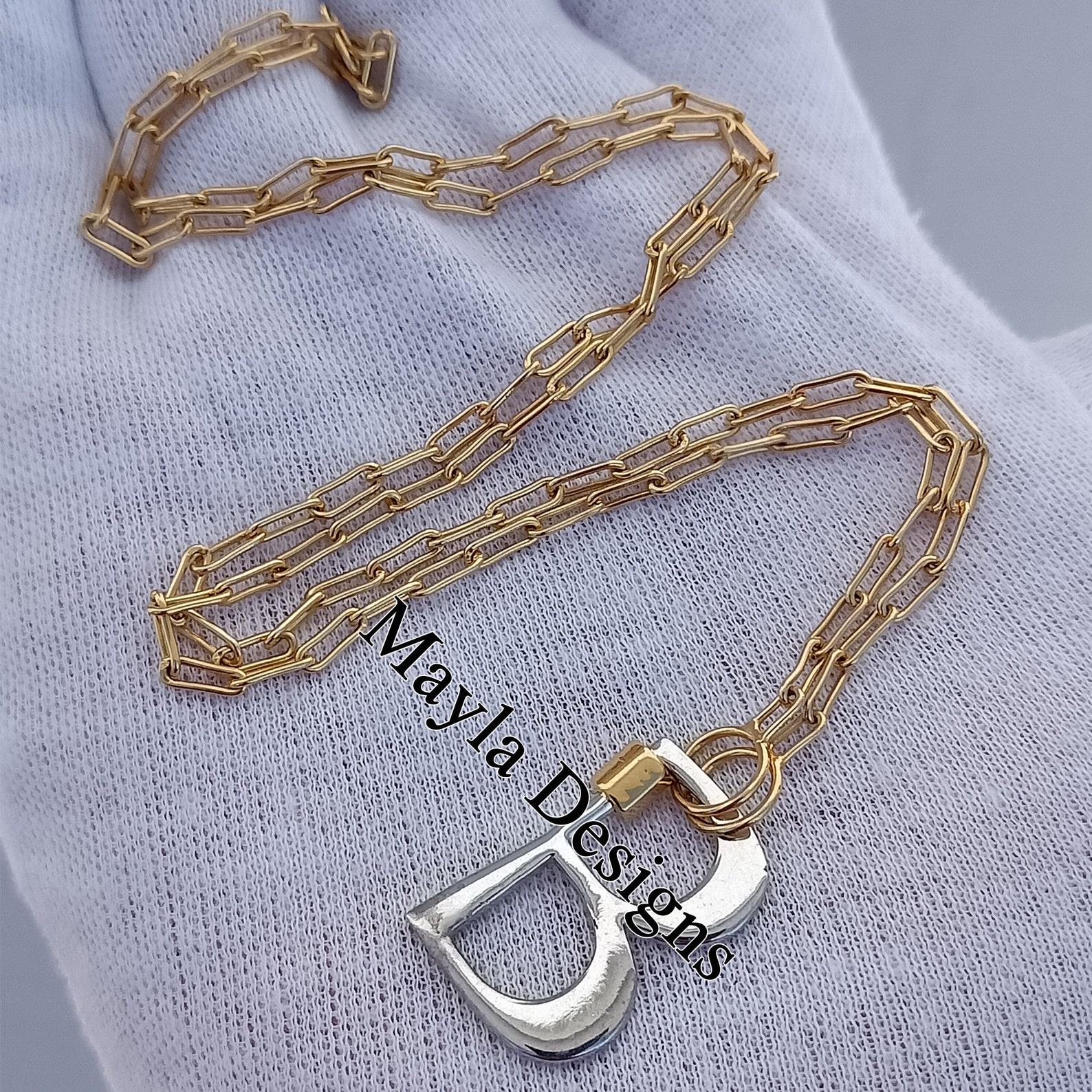 B Letter Carabiner Lock B Alphabet Carabiner Lock Custom | Etsy