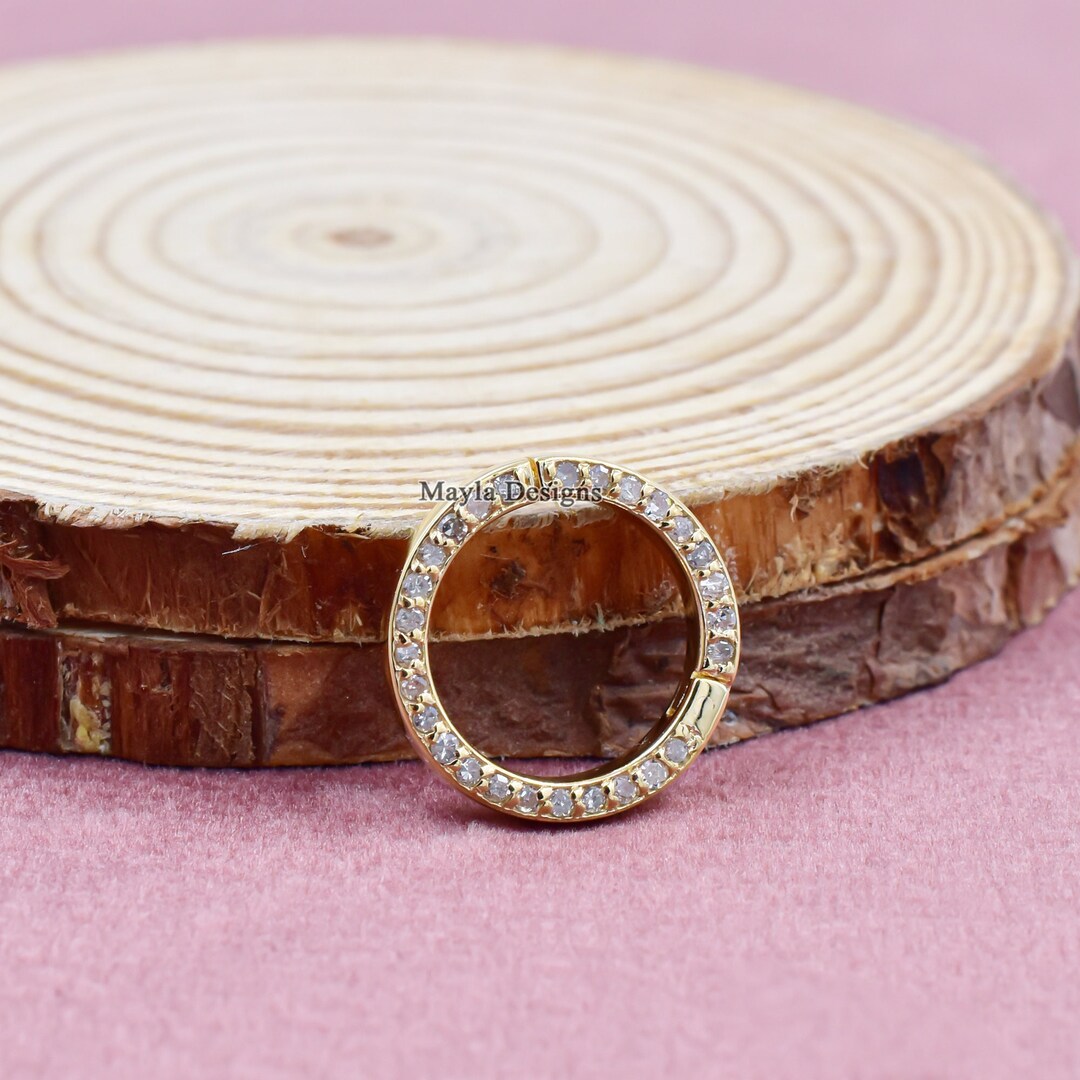 925 Silver Charms Enhancer Lock Designer Silver Lock Diamond - Etsy