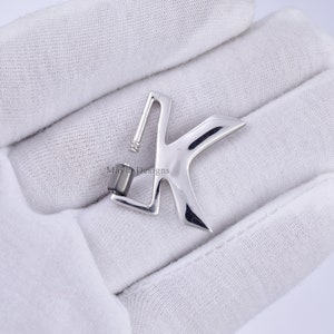 Letter Lock K Alphabet Carabiner Lock, All Letter Carabiner Lock ...