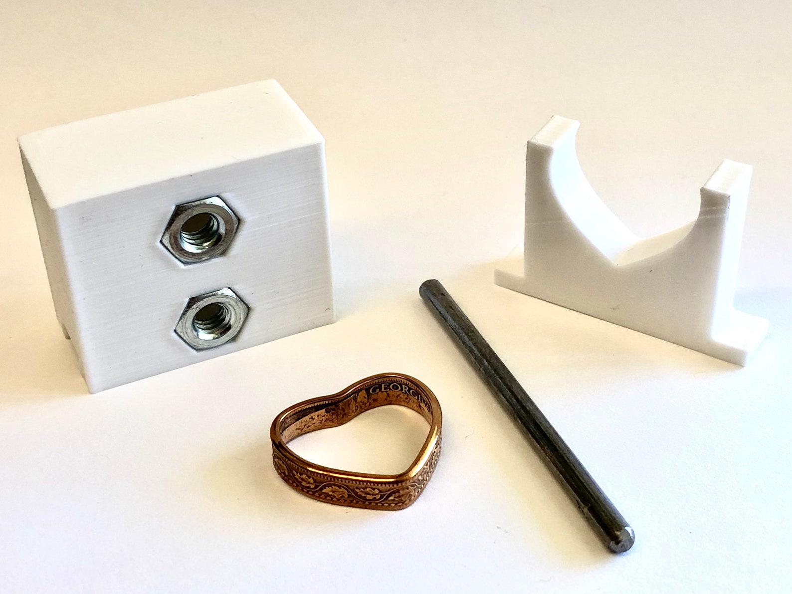 Coin Ring Pocket Heart Maker - Etsy